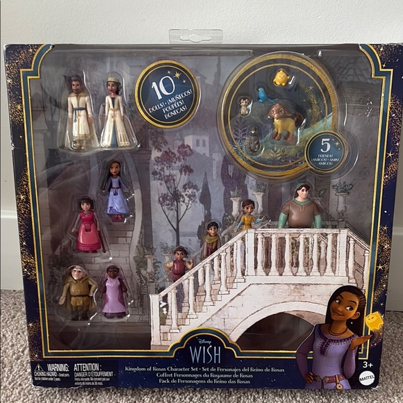 Disney | Toys | Disney Wish Kingdom Of Rosas Character Set | Poshmark